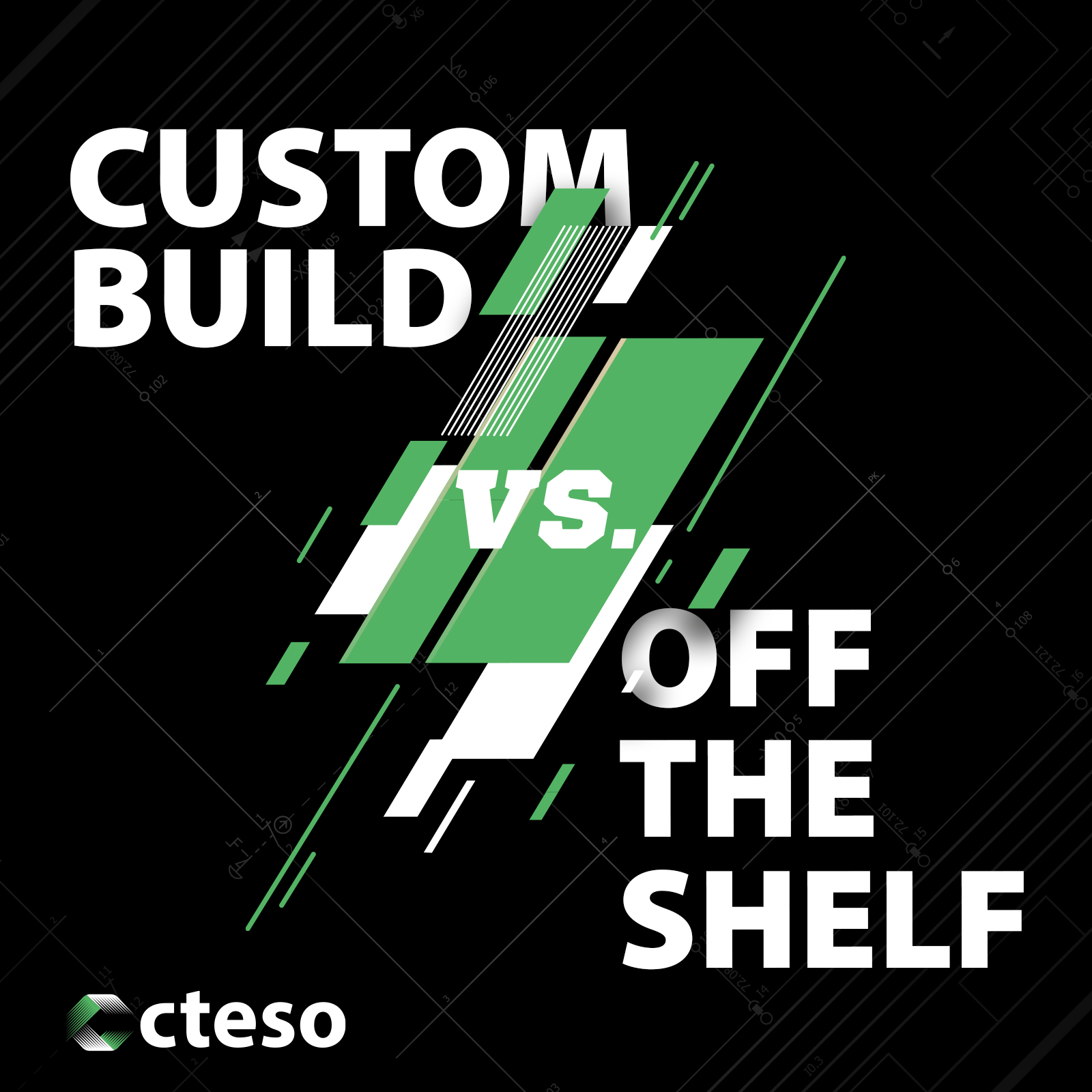 CTESO | Custom build VS. Off the shelf - pros and cons.